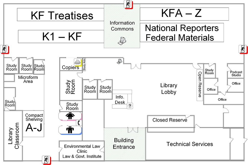 Location & Library Map | Widener Law Commonwealth | Harrisburg, PA